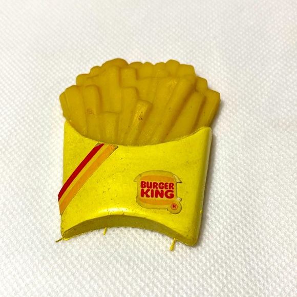 Kitchen | Vintage Rubber Burger King Fries Magnet | Poshmark